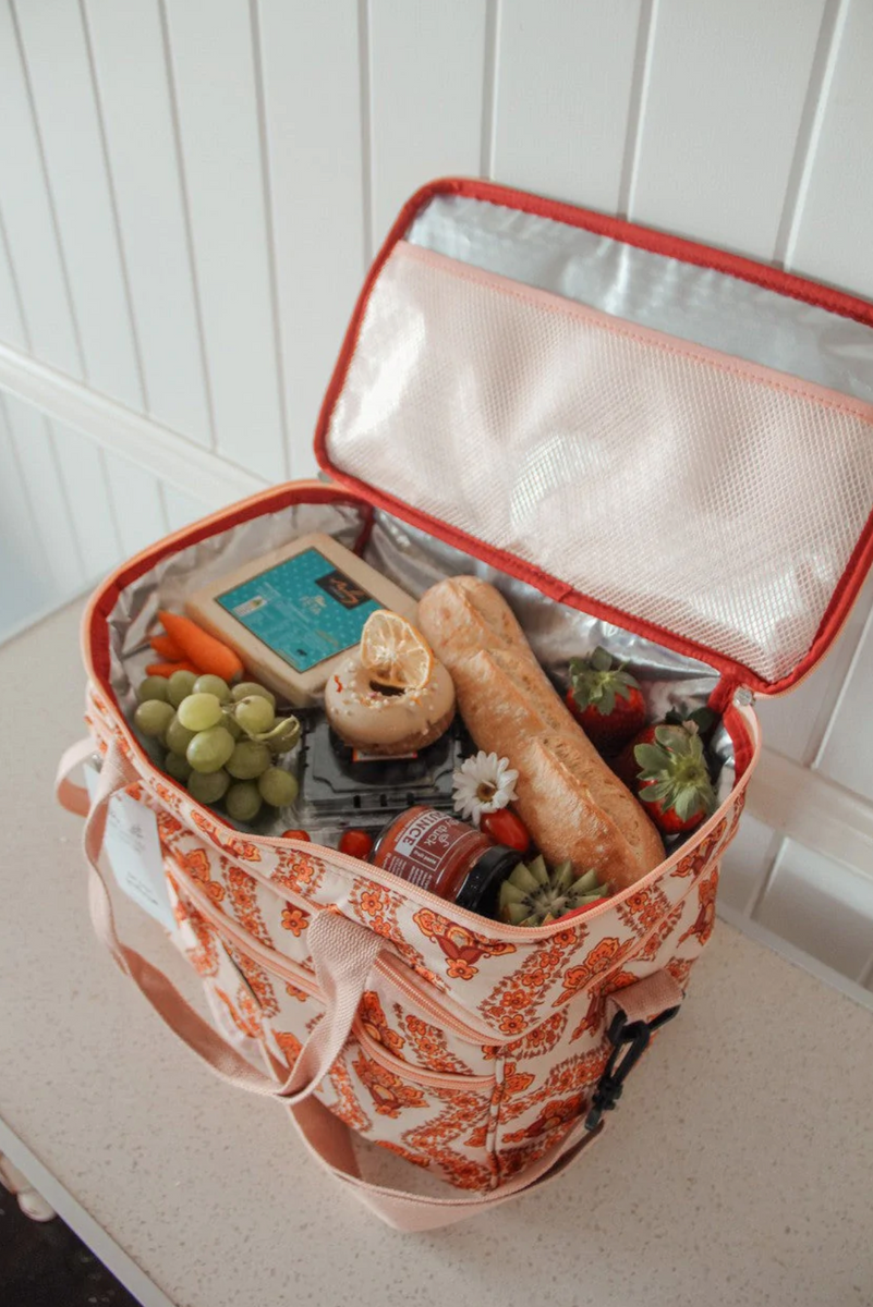 Cooler Bag -- 'Lotus Fleur' – The Bower